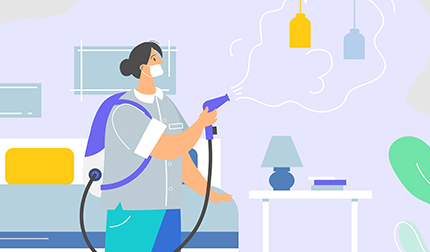 Enhanced Cleaning Procedures - LA Hotel